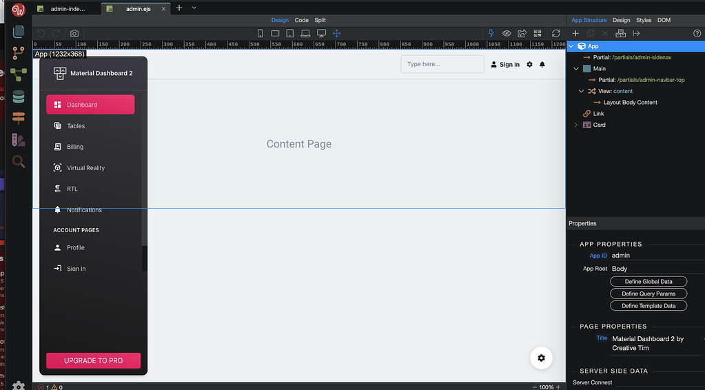 Custom Bootstrap 5 with EJS - How To - Wappler Community