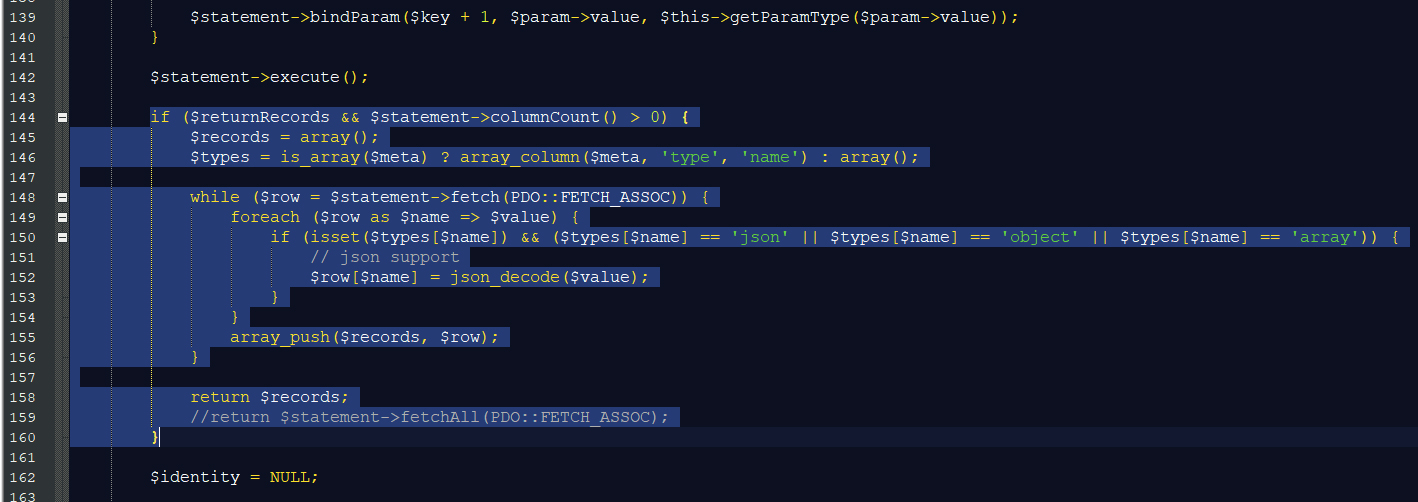 Call to undefined function lib\\db\\array_column() on LIVE server but ...