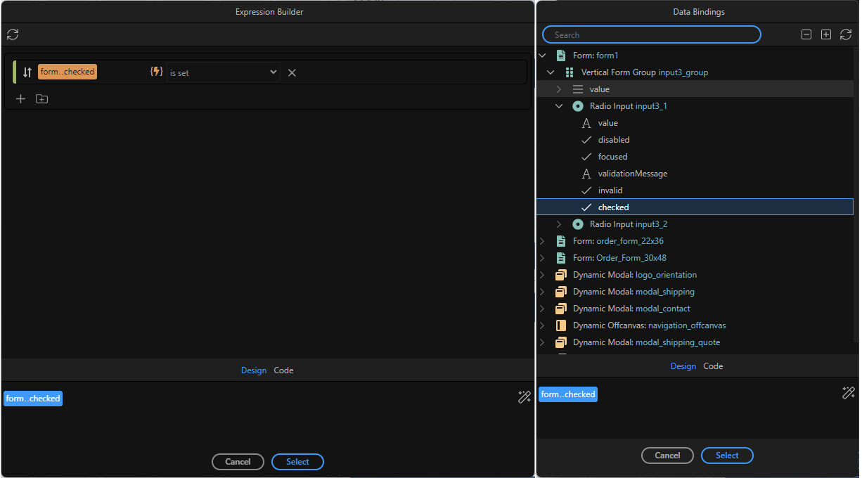 Radio Button Show Hide Workflow - Need Help - Wappler Community