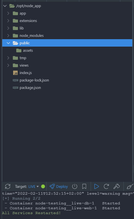 Remote File Manager For Docker Nodejs Digital Ocean Target Files Bugs Wappler Community