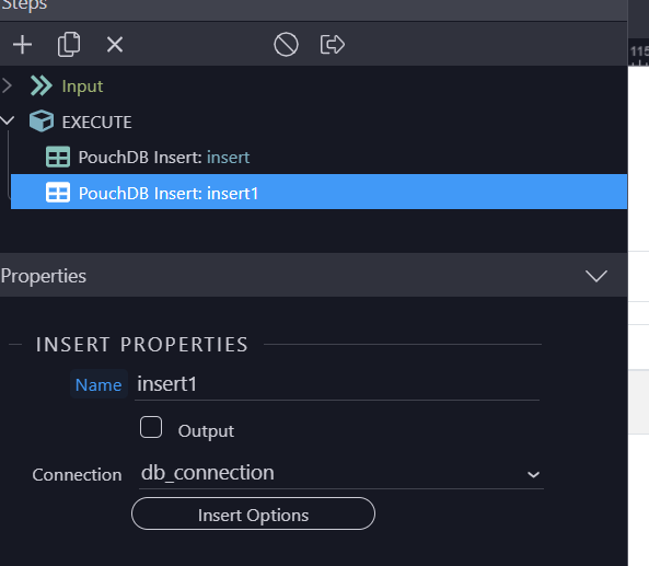 Value of pouchdb insert.identity not showing in flow outputs - Bugs - Wappler Community