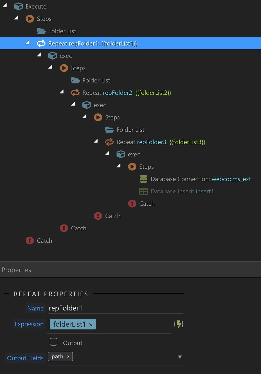 Server Action Folder List : Paging, Sort and Search - Need Help - Wappler Community