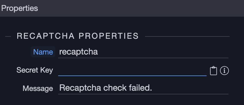 Recaptcha Show Data Binding Picker Icon Feature Request Wappler