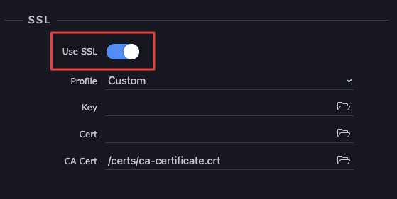 Dynamic Ssl For Db Connections Feature Request Wappler Community 1625