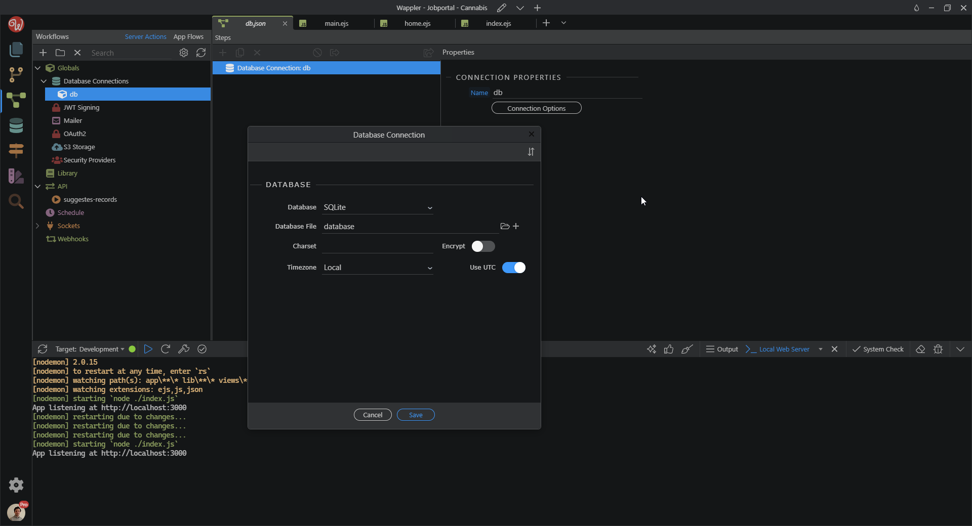 Sqlite3-Error - Need Help - Wappler Community