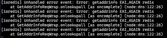 Docker Engine v29.0.0 - ioredis error - getaddrinfo EAI_AGAIN redis ...