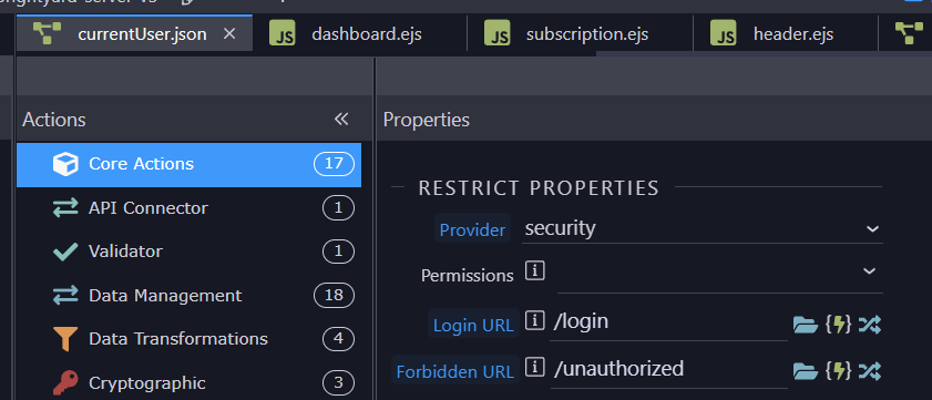 Loginlogoutredirect Not Working As Expected In Nodejs Project When Using Server Actions