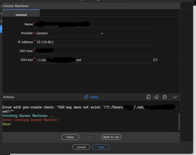 Error Adding Remote Docker With Existing Ssh Keyfile Bugs Wappler Community