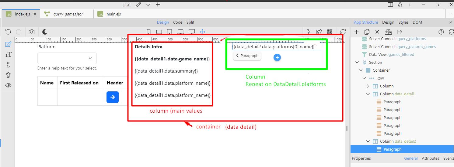 Record Details Failed to display data - Need Help - Wappler Community