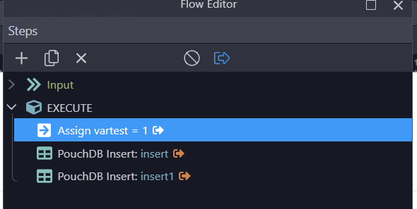 Value Of Pouchdb Insertidentity Not Showing In Flow Outputs Bugs Wappler Community