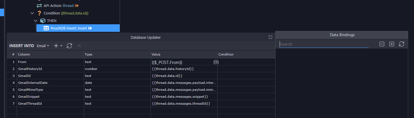 Pouchbd Insert Does Not Work In App Flow In Mobile Project How To