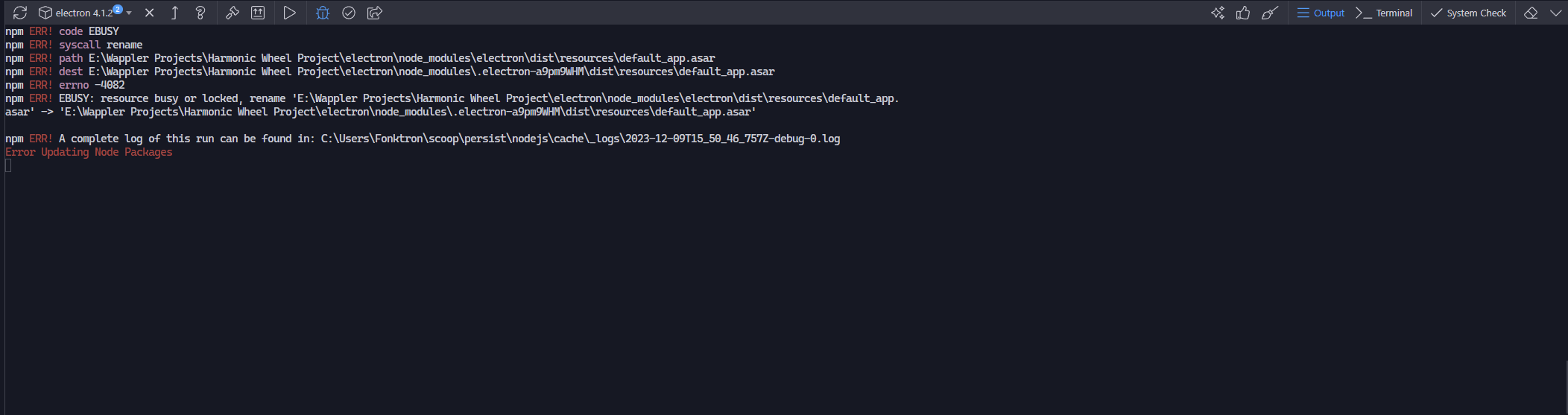 I need to build an offline app for the desktop. Any help or better step by step instructions ...