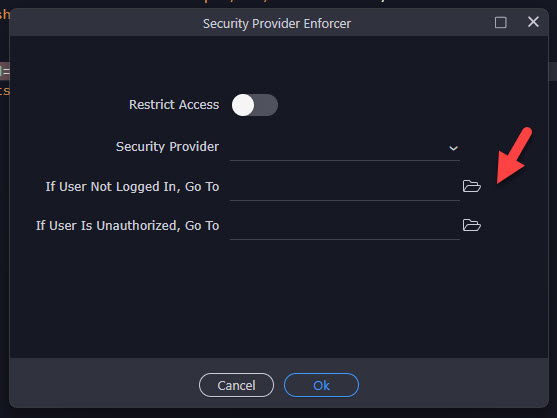 Security Provider Enforcer: Add routing icon - Feature Request ...