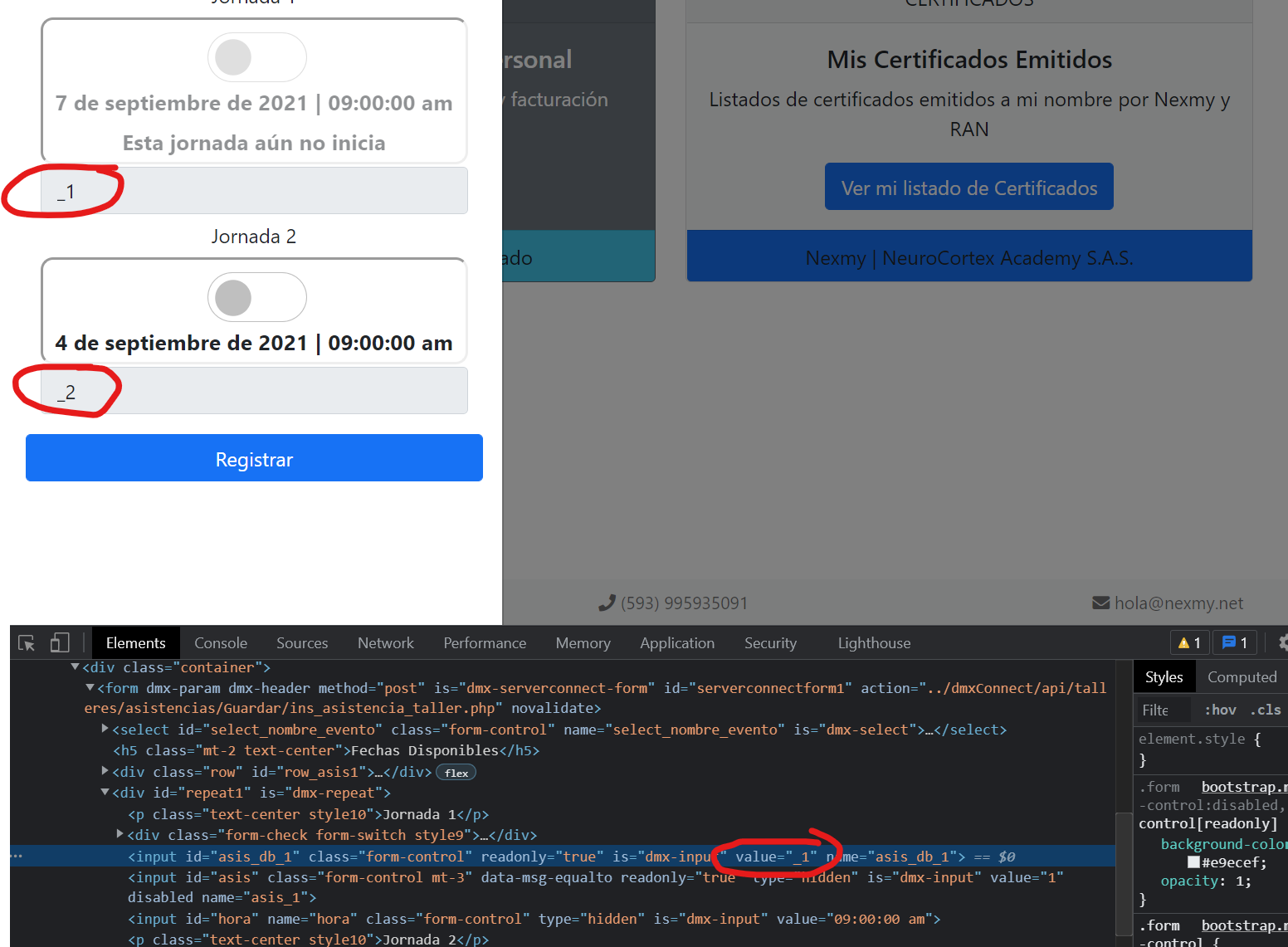 Get Value From Table Using Repeater Into Each Text Input Generated Wappler General Wappler