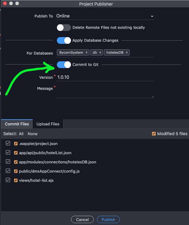 Project Publisher - Bugs - Wappler Community