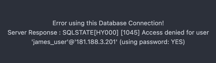 Remote Database Connection From Local - Need Help - Wappler Community Remote Database Connection From Local - Need Help - Wappler Community