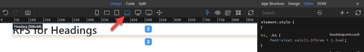 How Can I Disable Responsive Font Sizes In Bootstrap 5 How To Wappler Community
