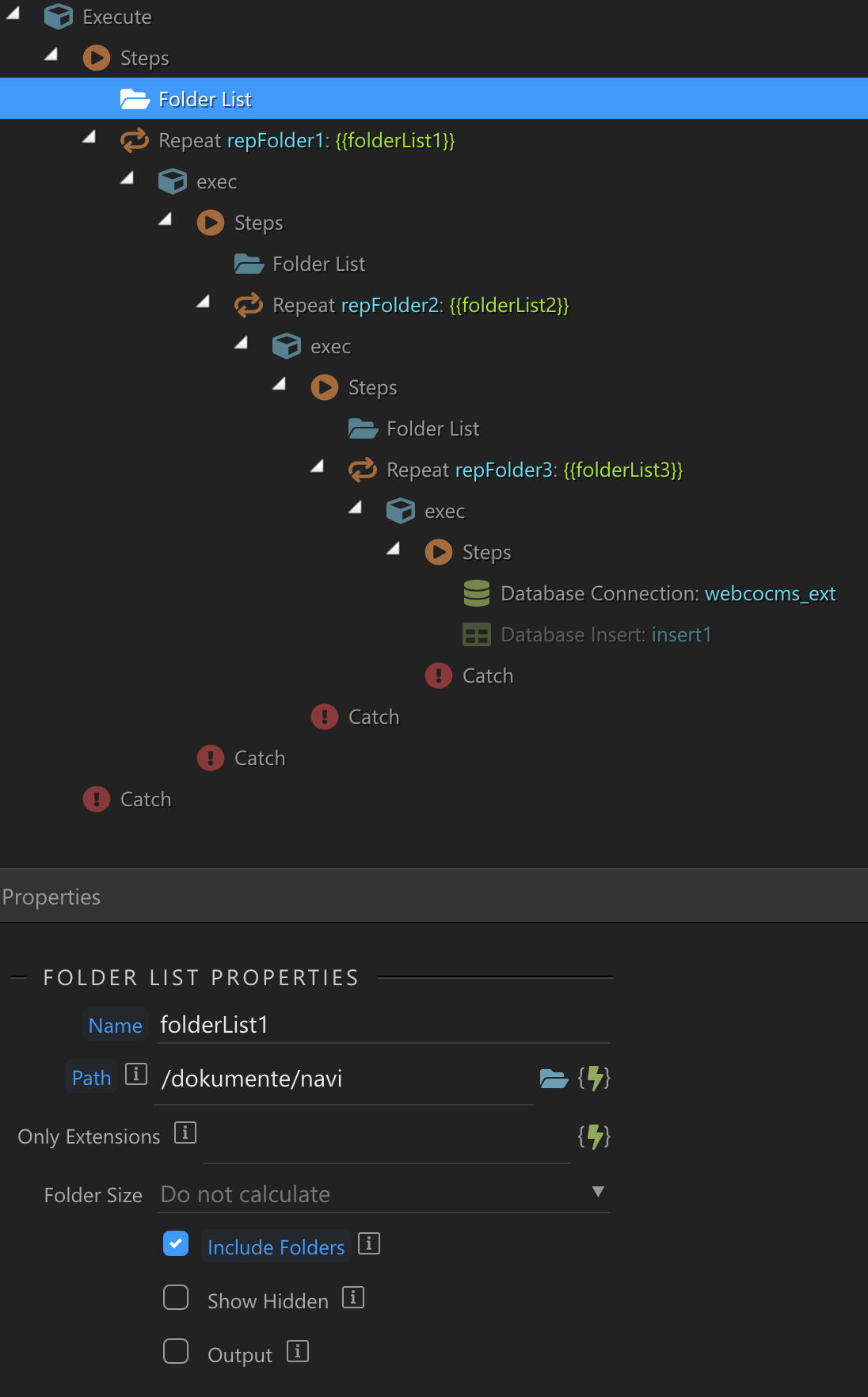 Server Action Folder List Paging Sort And Search Need Help Wappler Community