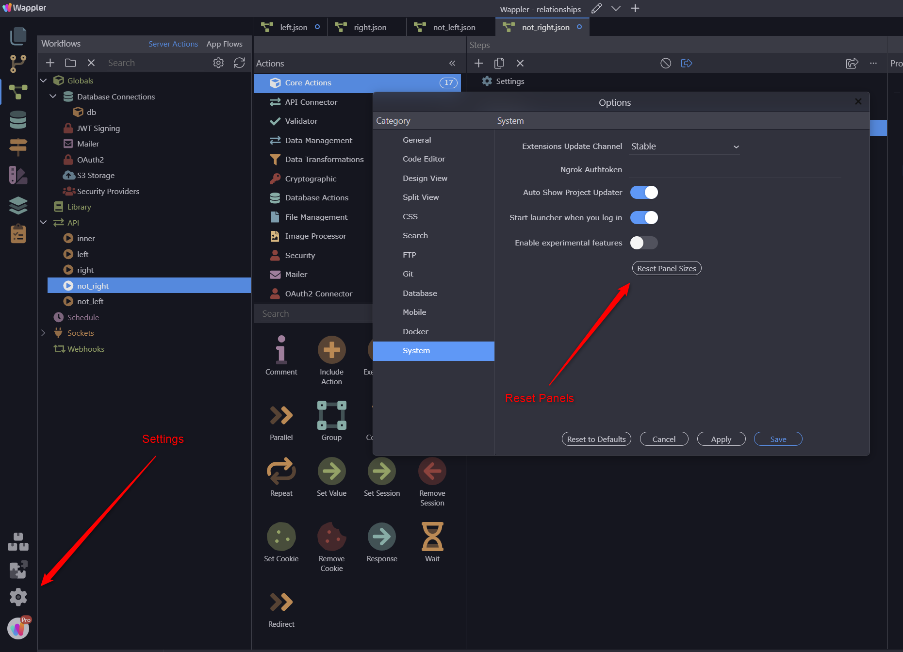 App Structure Disappeared Need Help Wappler Community