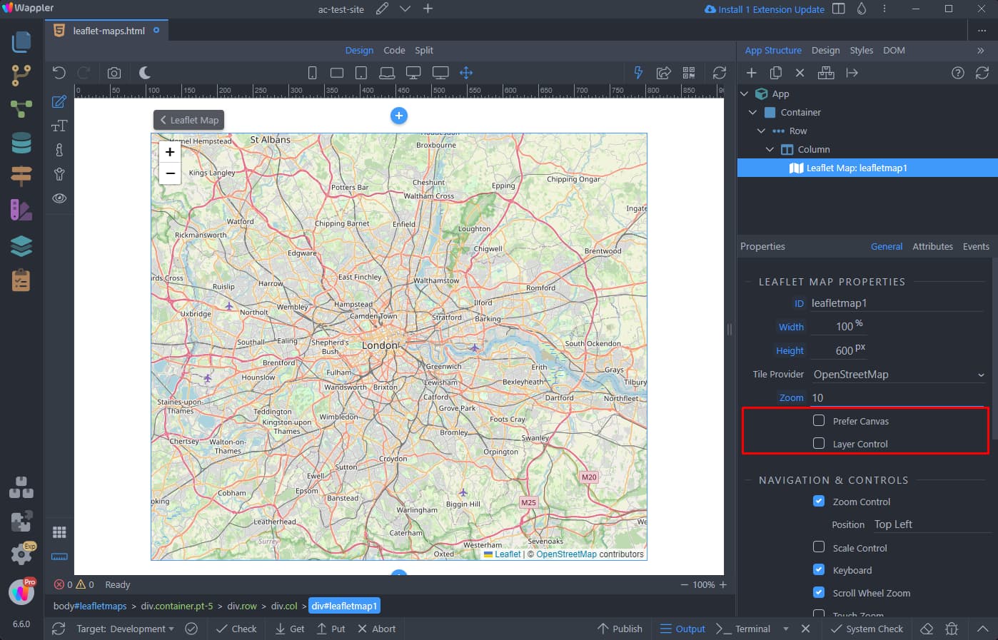 Using Leaflet Maps - Front-End Components - Wappler Community