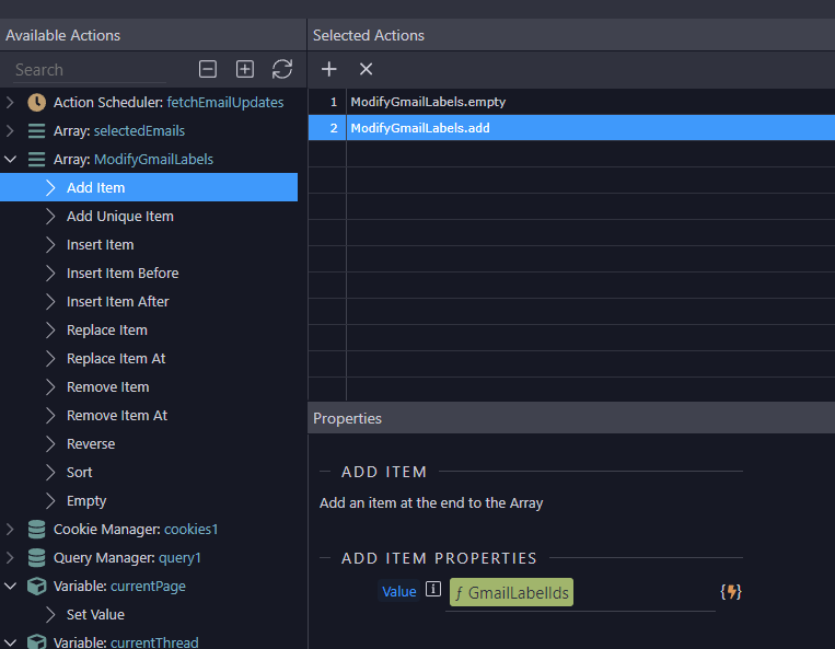 How To Set Initial Array With An Existing Array Need Help Wappler