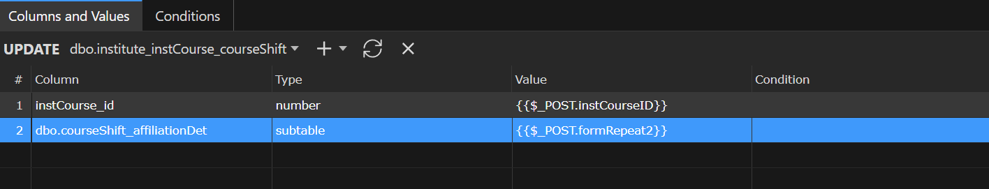 How to store NULL when POST values are in Repeat Form - Need Help - Wappler Community