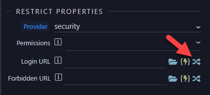 Security Provider Enforcer: Add routing icon - Feature Request - Wappler Community