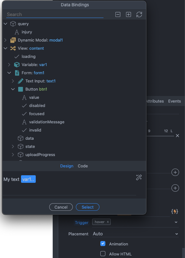 How To Show Data Inside A Tool Tip - How To - Wappler Community