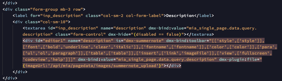 Summernote component not found in Bootstrap 5 - Page 2 - Bugs - Wappler Community