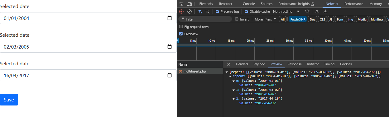 How does multi insert work? - Page 2 - Need Help - Wappler Community