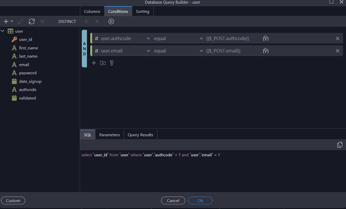 Query not working - Need Help - Wappler Community