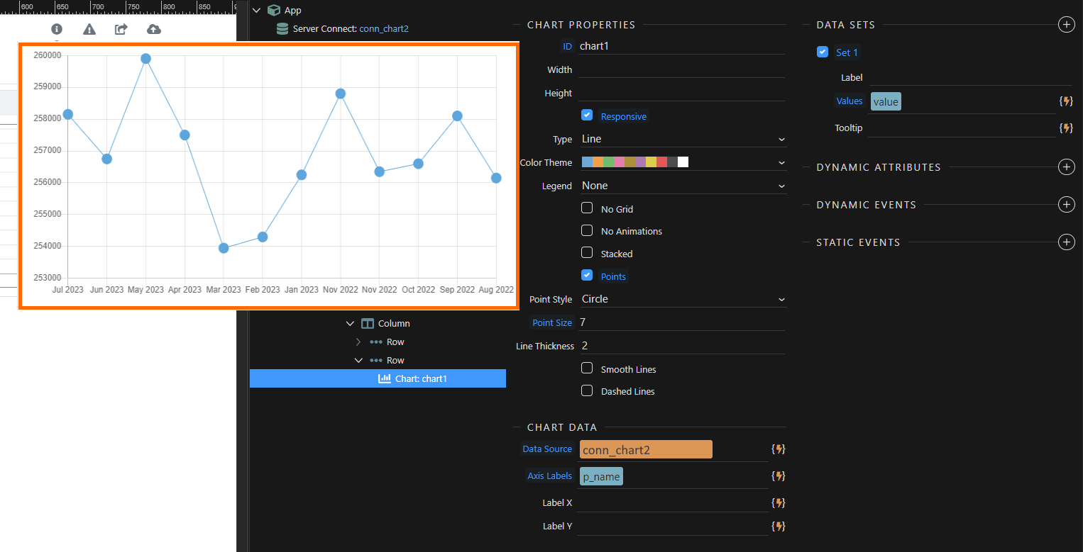 Charts on App Connect - Wappler General - Wappler Community