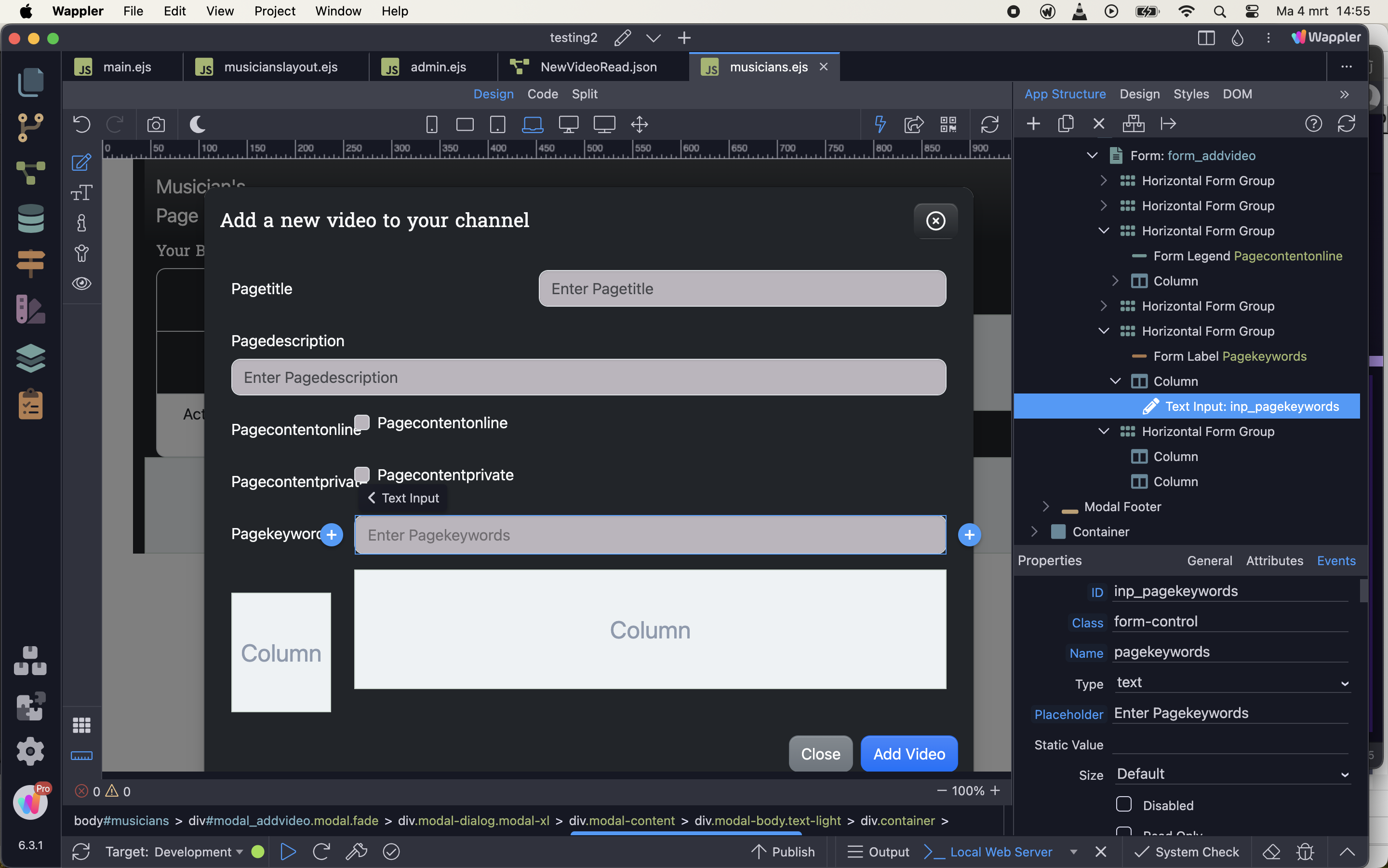 How to get the selection from the dropdownlist in tagify element in the input-field - Need Help ...