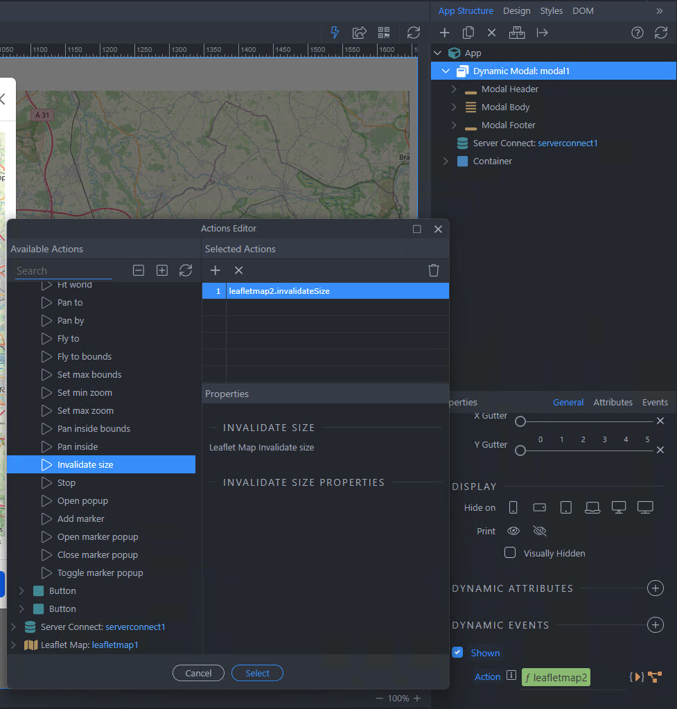 Leaflet in modal - Need Help - Wappler Community