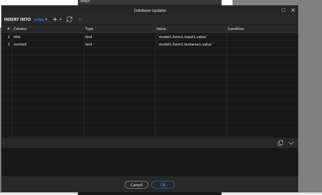 Unable To Insert Into Pouchdb When Using Flow Editor Bugs Wappler