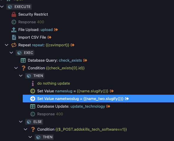Saved Schema Api Connector Not Pickable In Following Server Actions Repeat Bugs