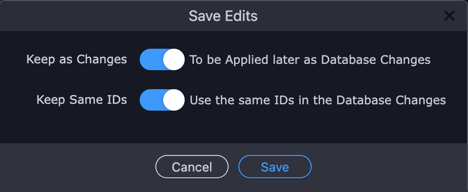 Wappler Database Manager Insert Data With Save Ids Errors Saveids