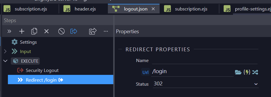 Loginlogoutredirect Not Working As Expected In Nodejs Project When Using Server Actions