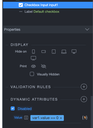 Server Side Conditional To Set Browser Form Checkboxes Checked And Disabled Need Help