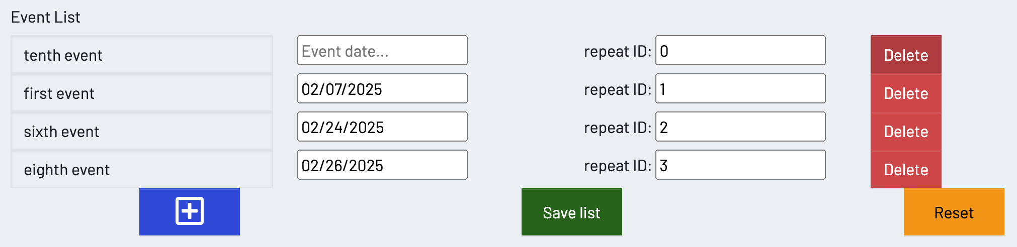 Form Repeat Row Deletes Last Index Not Selected Index Need Help