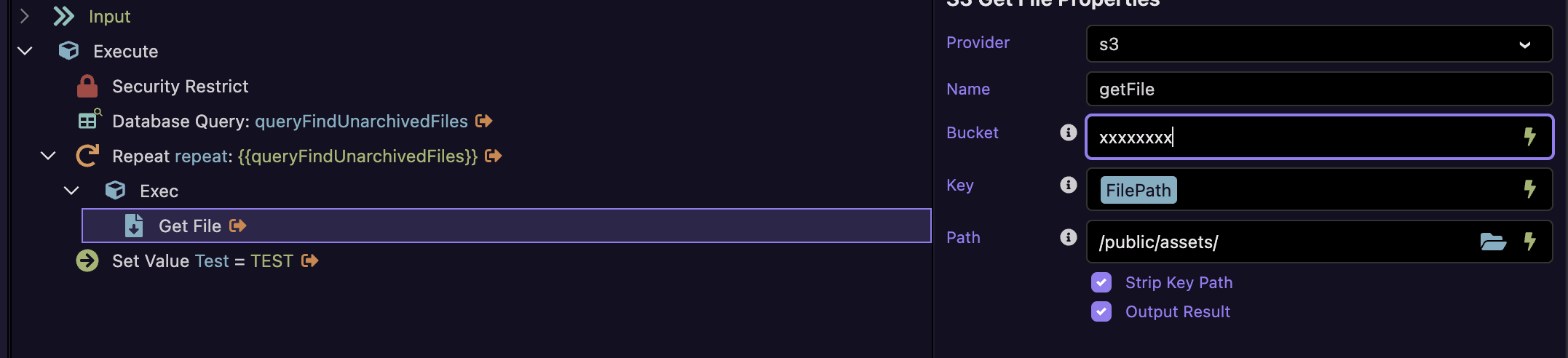 S3 Get File Errorassignment To Constant Variable Need Help Wappler Community
