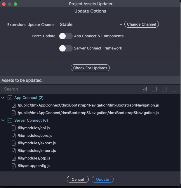 Assets with no changes need updating - Bugs - Wappler Community