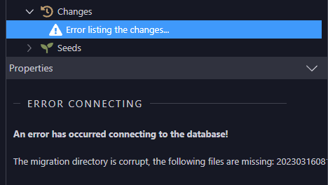 Db changes keep getting corrupted due to working in branches - Need Help - Wappler Community