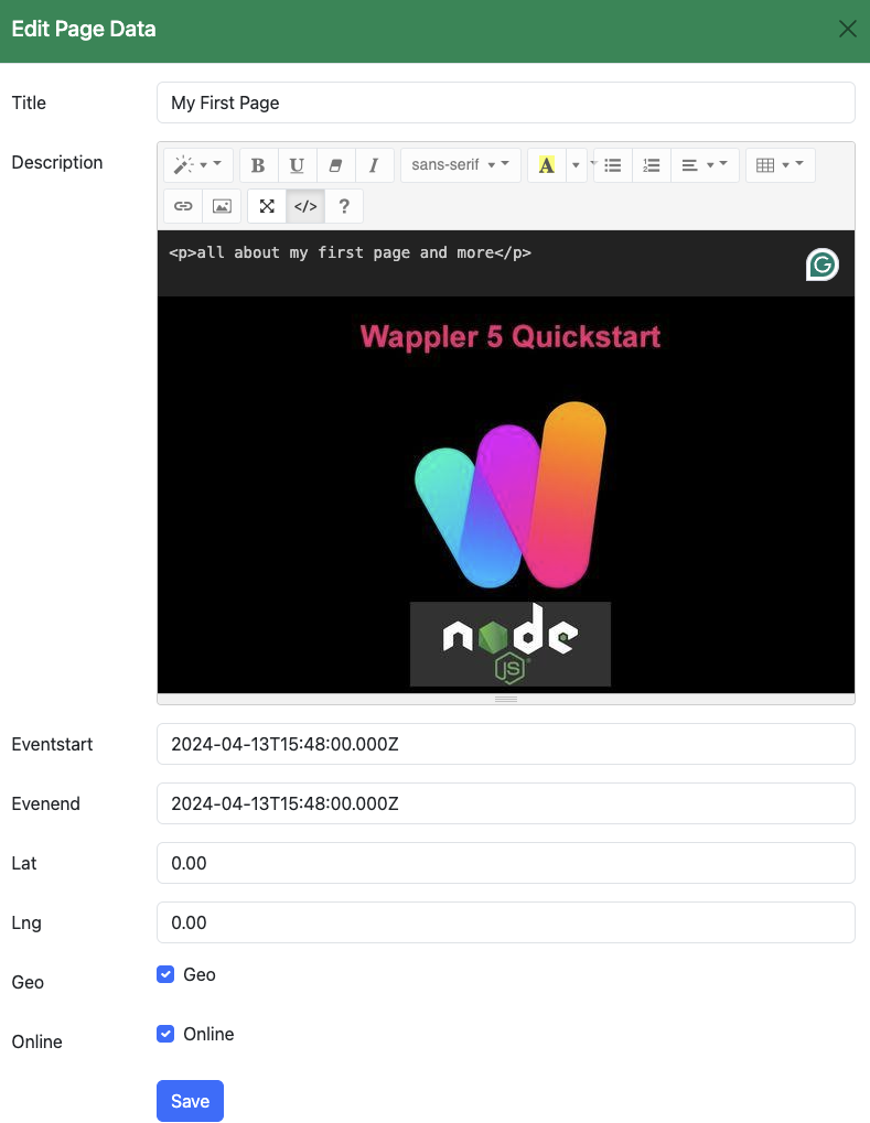 Summernote component not found in Bootstrap 5 - Page 2 - Bugs - Wappler Community